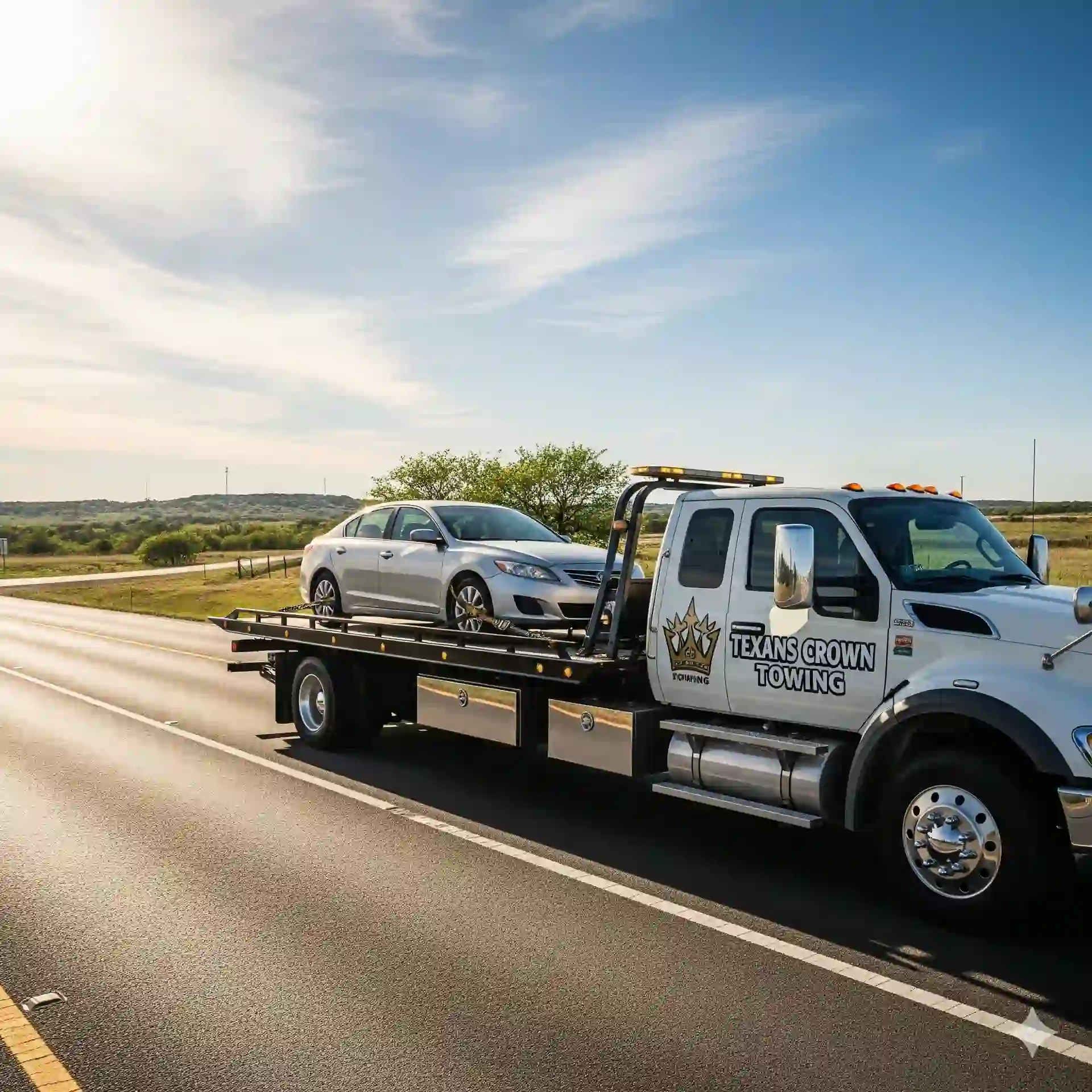 Flatbed Towing Explained: Texans Crown Towing's Top Choice