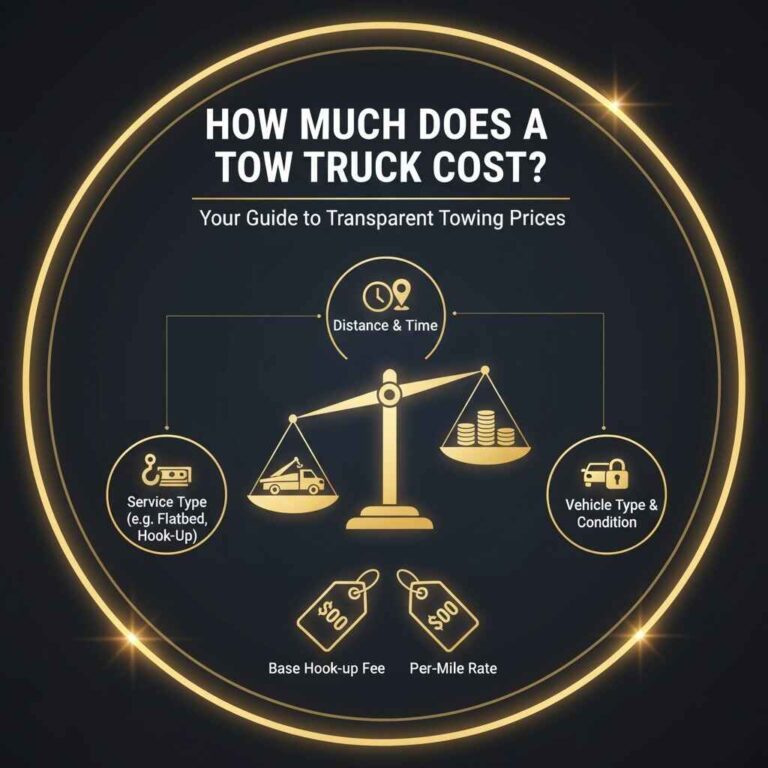 How Much Does a Tow Truck Cost? Transparent Towing Prices