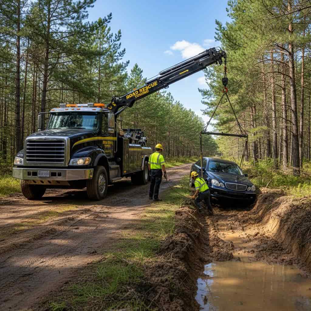 Off-Road Vehicle Recovery in Wharton, TX - 24/7 Reliable Service